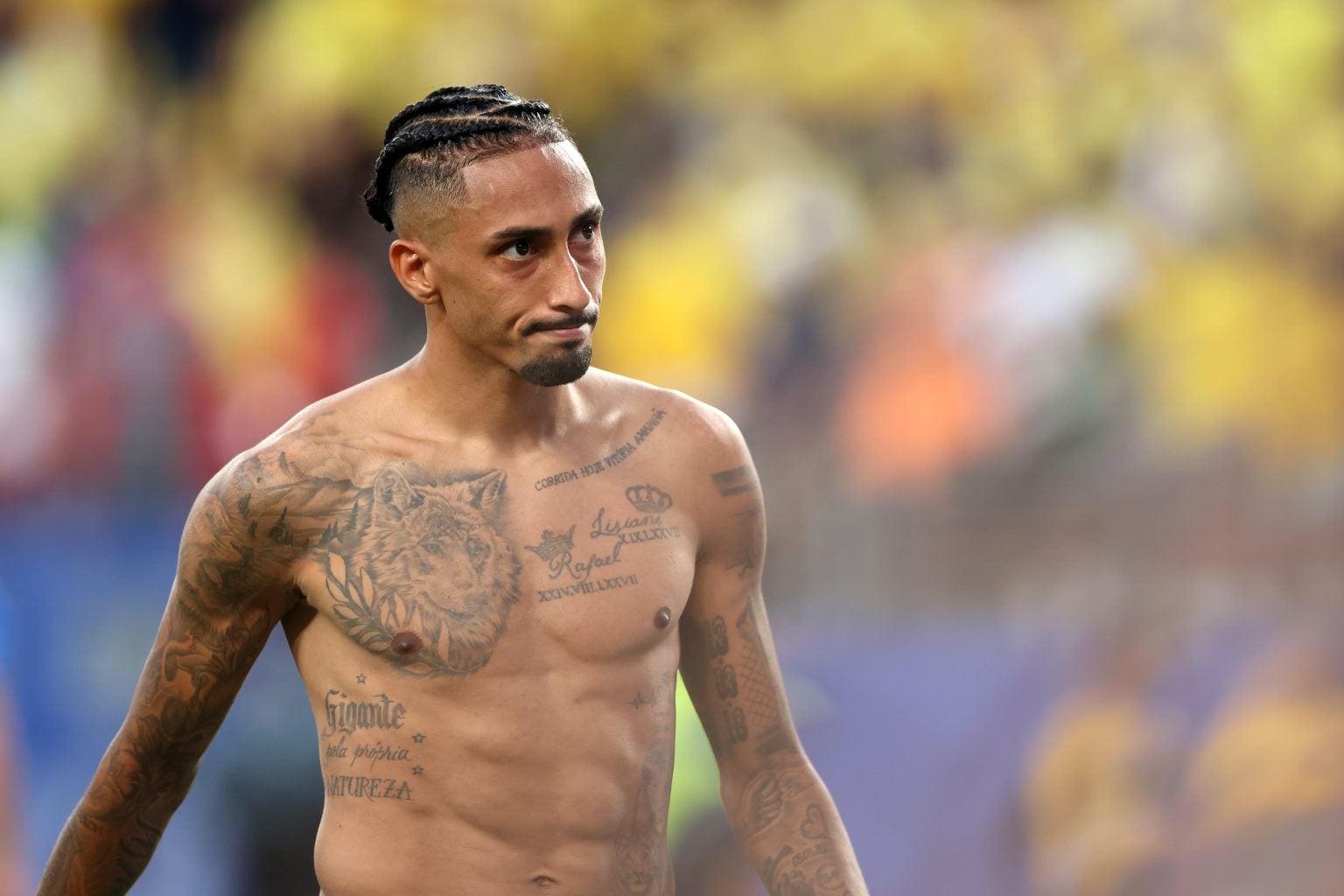 Confirmed: Raphinha suffers hamstring injury as Brazil announce ...