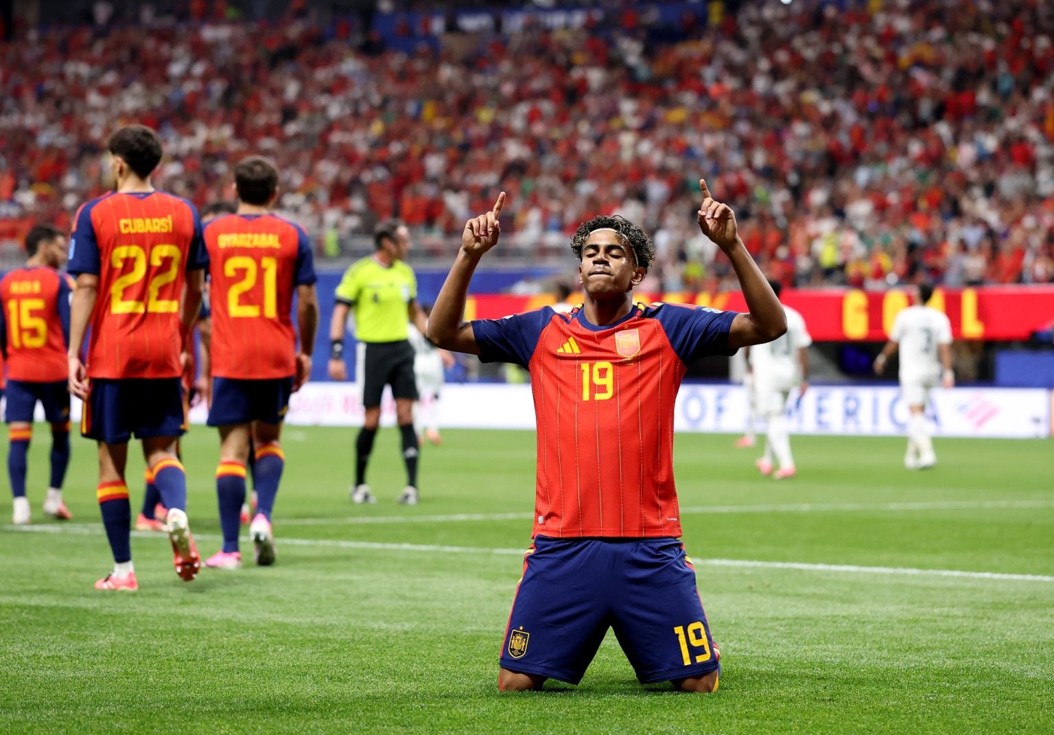 Lamine Yamal emulates Brazil legend Pele with first World Cup goal for ...